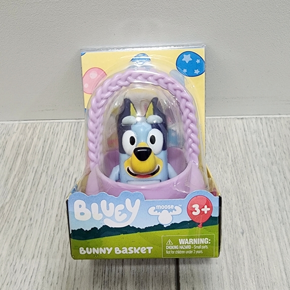 Bluey | Toys | Bluey Easter Bunny Basket Bluey Figure | Poshmark